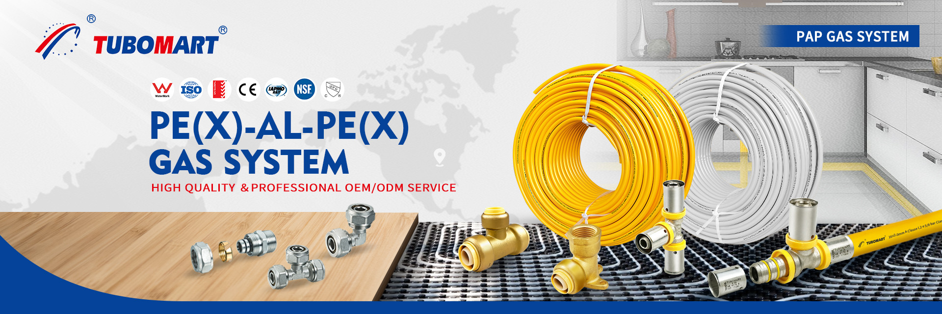 Quality Pex Gas Pipe & Pex Water Pipe factory from China