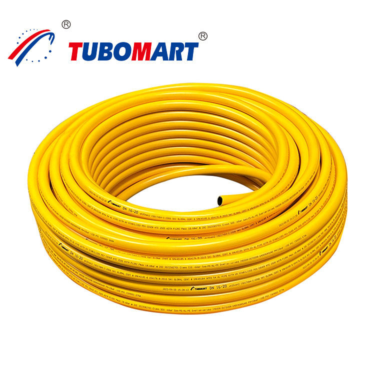 Hot Melt PEX AL PEX Gas Pipe High Pressure Multilayer PE-AL-PE Composite Pipe